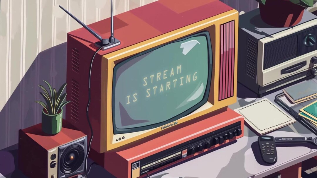 Twitch Overlay Animated / Retro / Banners / Starting Soon / Stream ...