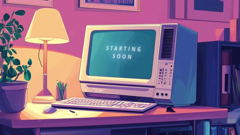 Twitch Overlay Animated / Lofi Chill / Banners / Starting Soon / Stream ...