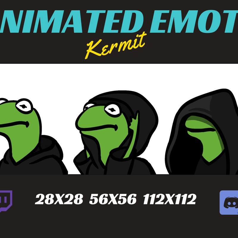 Kermit Emotes for Twitch - Etsy