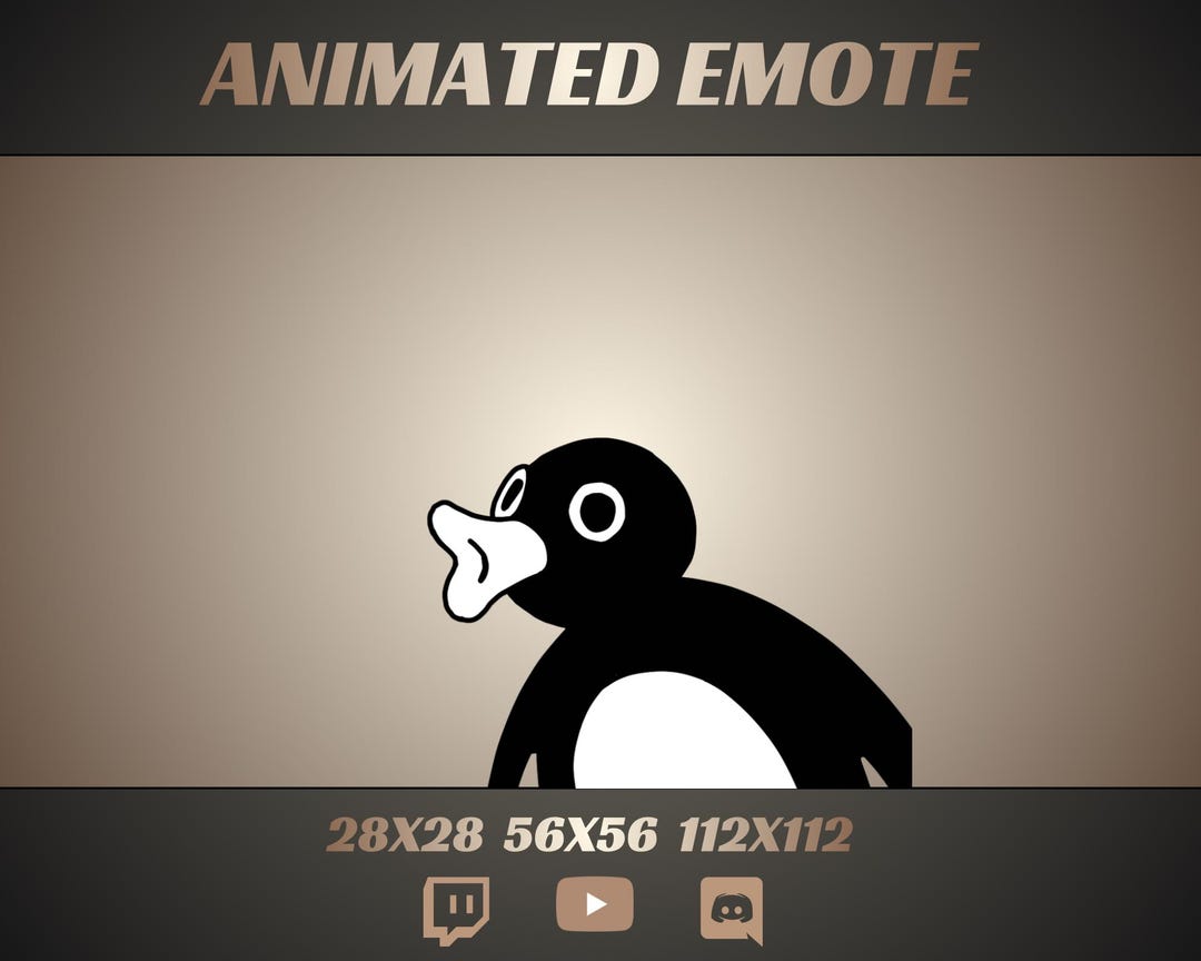 Infinite Loop Noot Noot Meme Funny Emote - Etsy