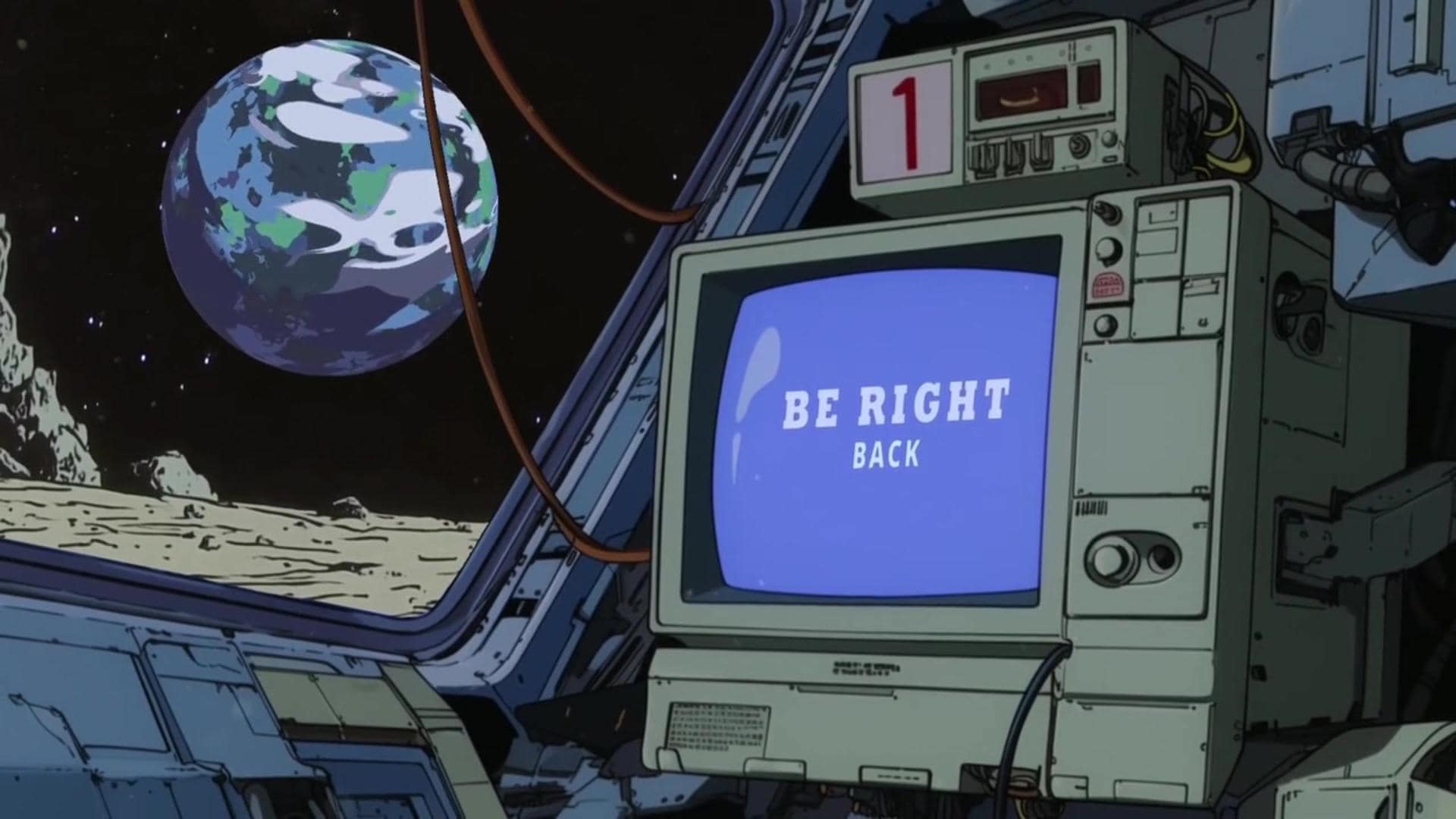 Animated Twitch Screen: 80s Anime Space Theme (MP4, PNG) - Etsy