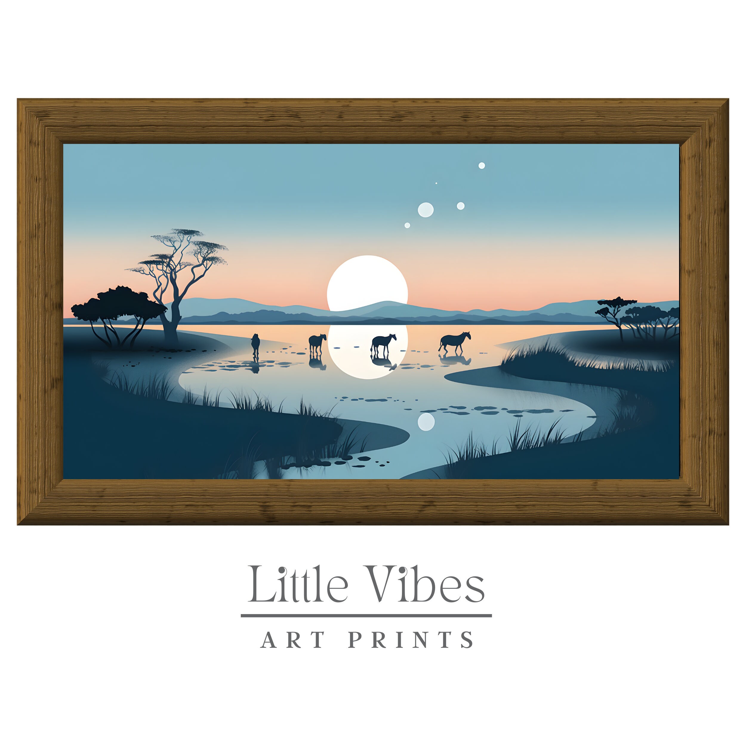 Printable Minimalist Flat Design Poster Painting the - Etsy