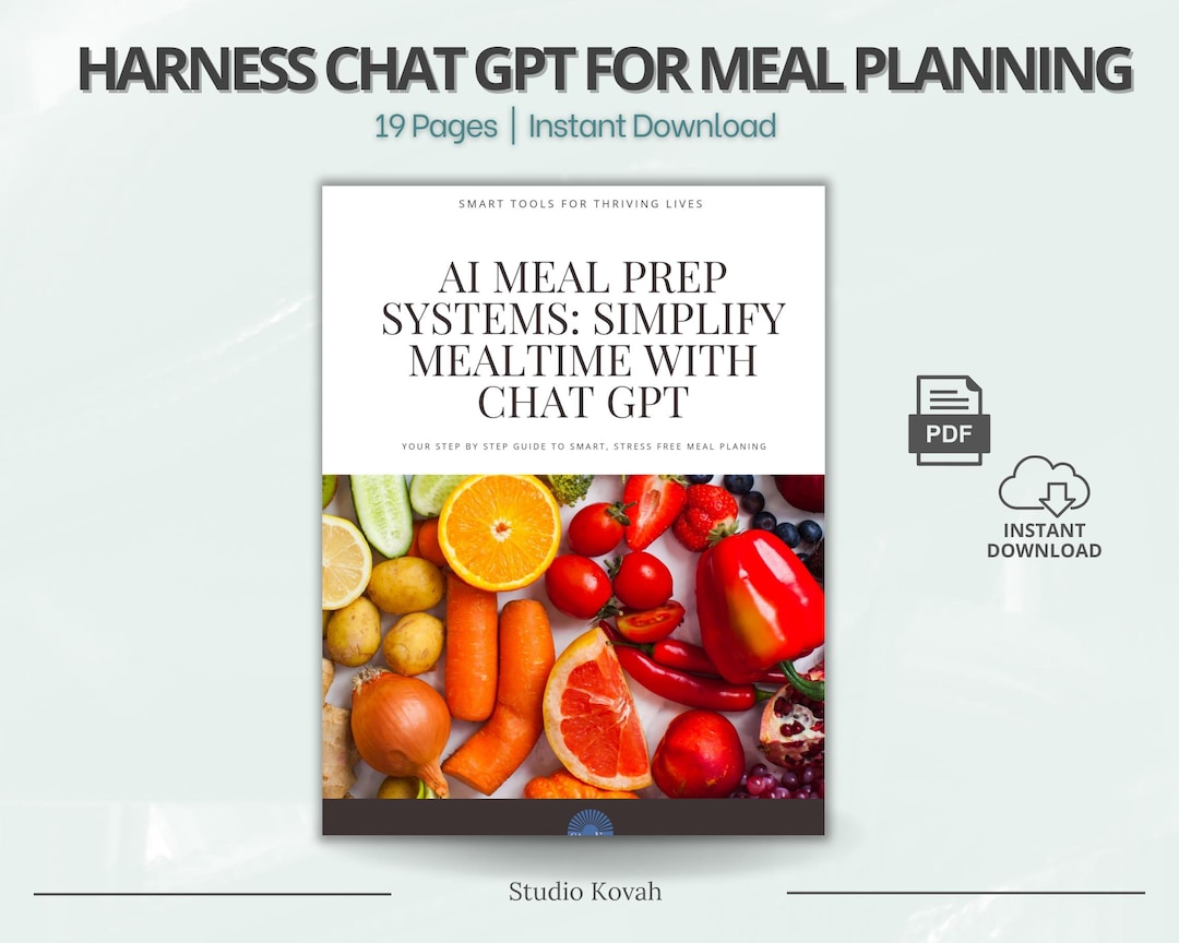 AI Meal Prep System for Busy Families | 10+ Meal Plan Prompts & Tips ...