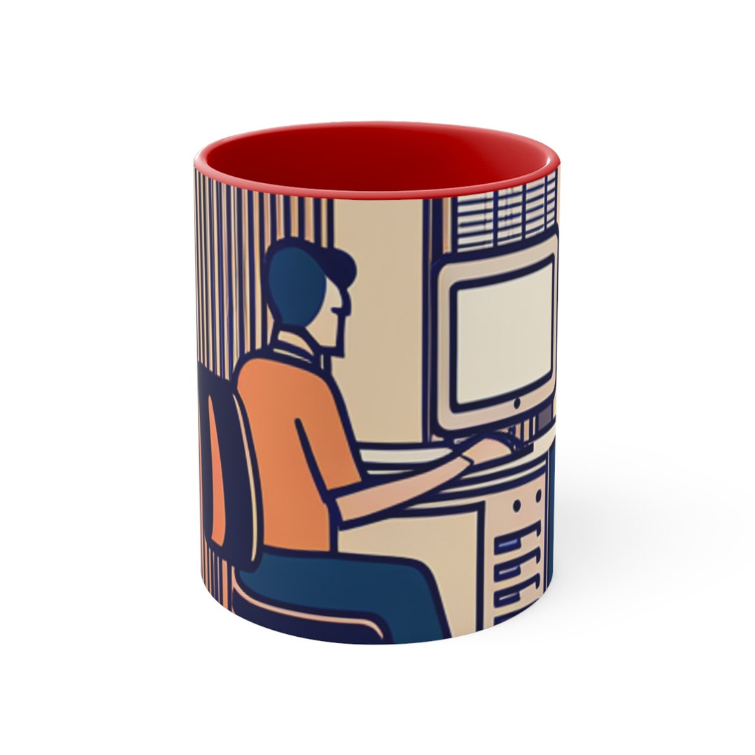 Retro Computing Coffee Mug 11oz - Etsy