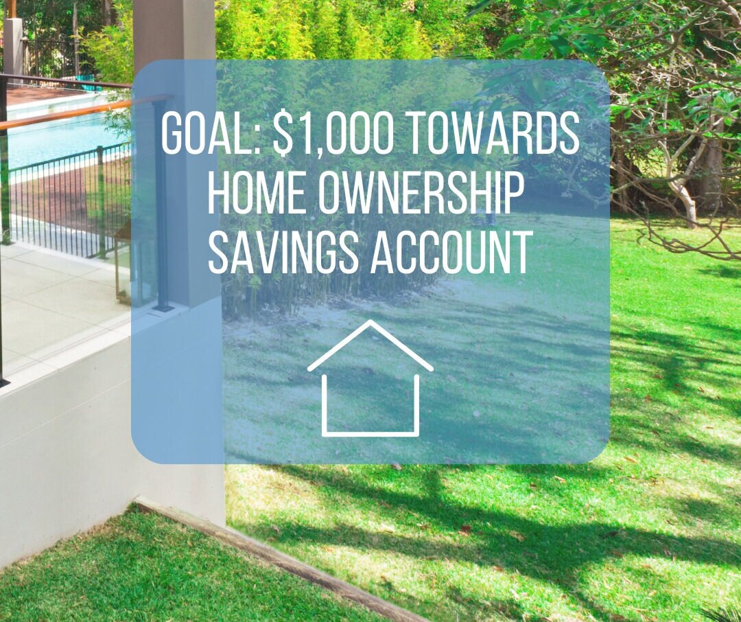 Phone Wallpaper, Reminder Goal Home Ownership Reminder 1000 Dollars for Savings Account, iPhone ...