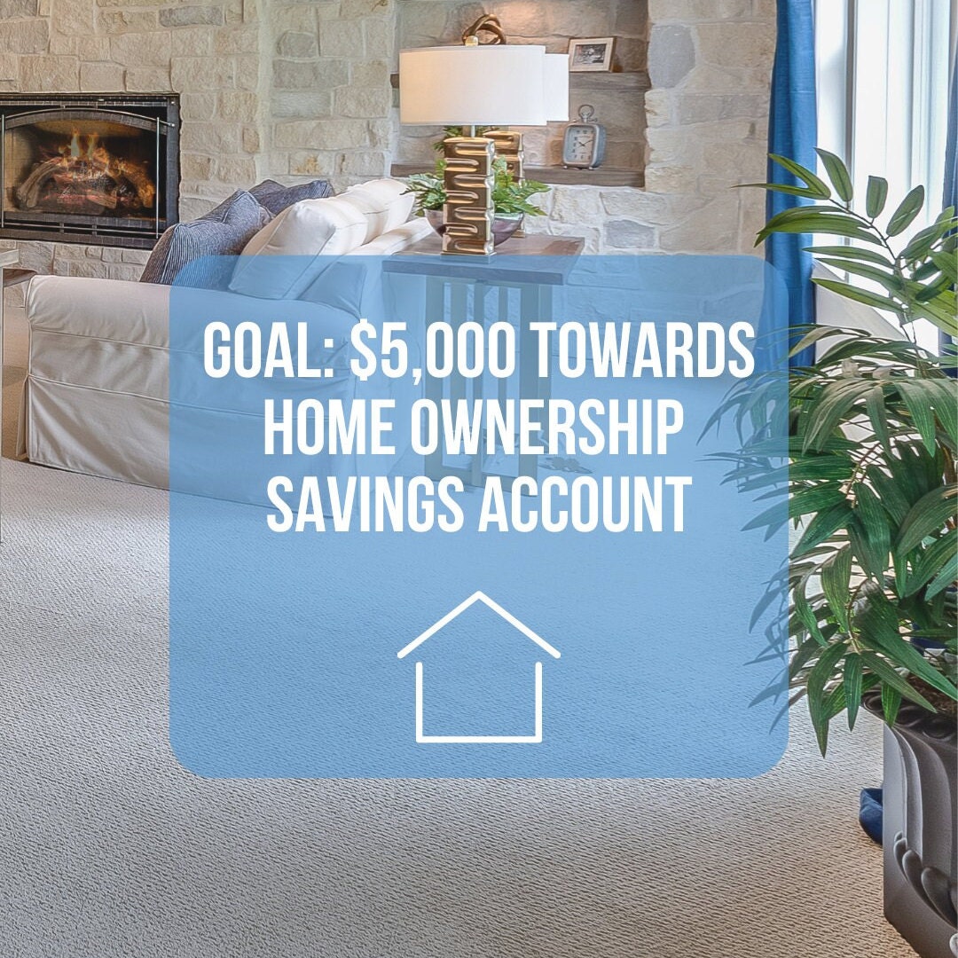 Phone Wallpaper, Reminder Goal Home Ownership Reminder 5000 Dollars for ...