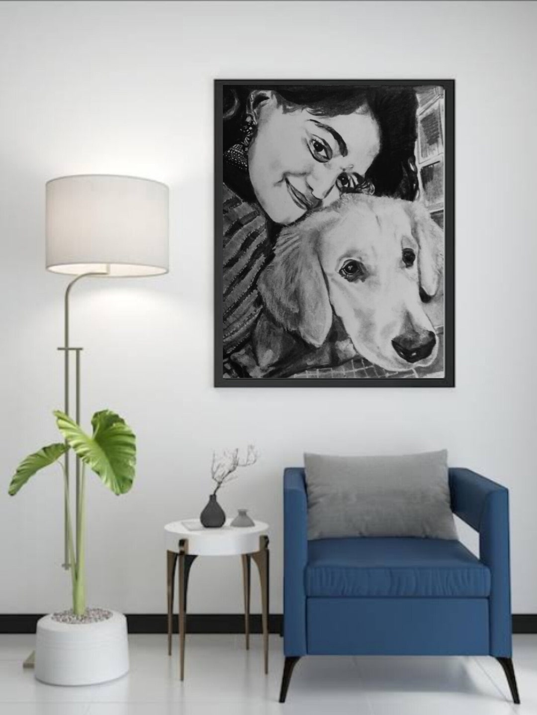 Custom Portrait, Pencil Sketch Drawing From Photo, Hand Made Sketches ...