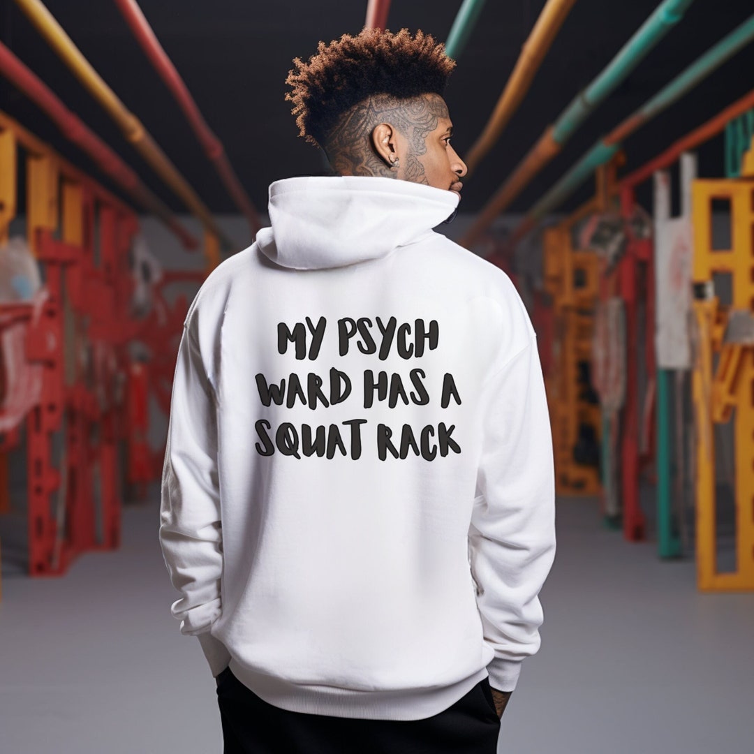 My Psych Ward Has A Squat Rack, Gym, Funny, SVG, PNG, Tshirt Design, Fitness, Mental Health - Etsy