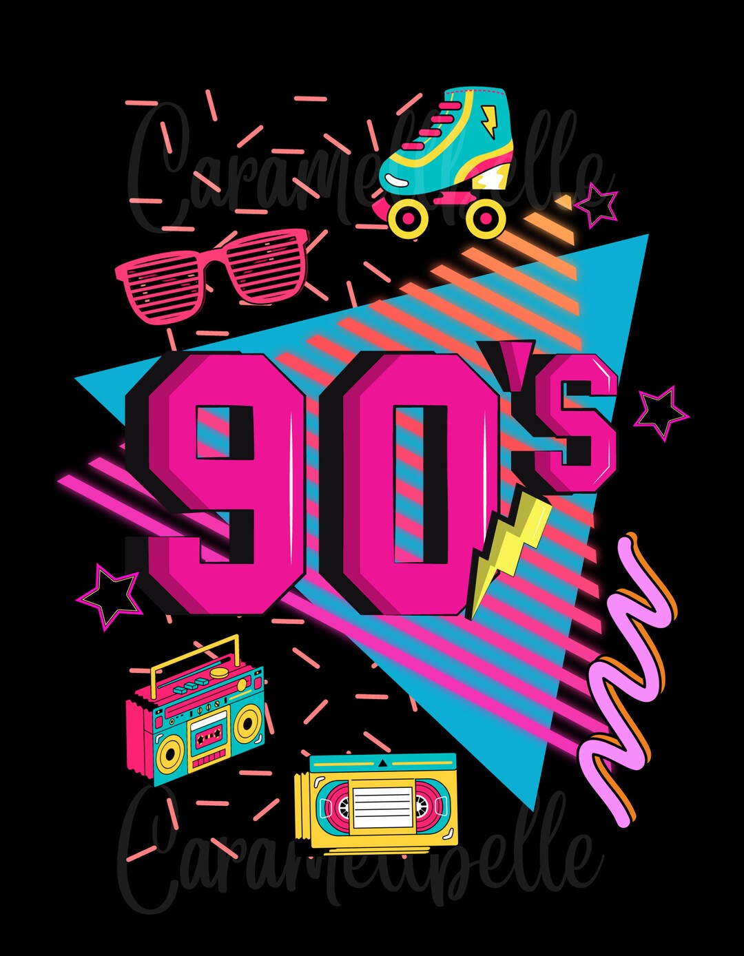90s SVG, Cassette Tape SVG, 90s Gifts Svg, 90s Party Svg, Retro 90s ...