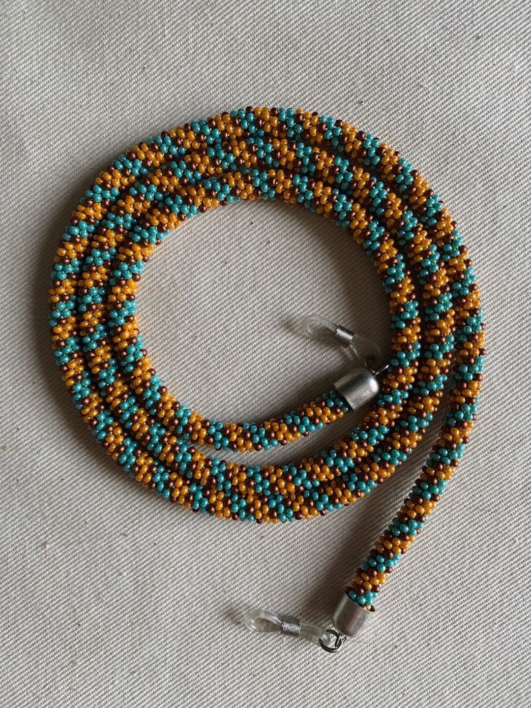Rainbow Glasses Chain, Handmade Eyeglass Chain, Beaded Sunglasses Chain ...