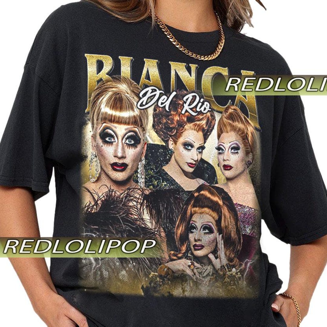 Vintage Bianca Del Rio Retro Shirt, Gift for Woman and Man Unisex T ...