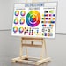 The Color Scheme Poster - Color Wheel Poster - Art Classroom Decor ...