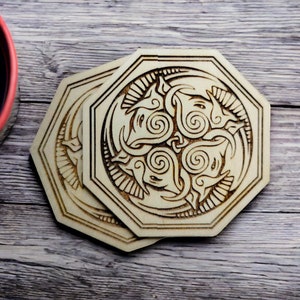 Wild Boar Laser Cut File for Coasters and Wall Art - Viking Svg ...