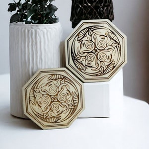 Wild Boar Laser Cut File for Coasters and Wall Art Viking Svg ...