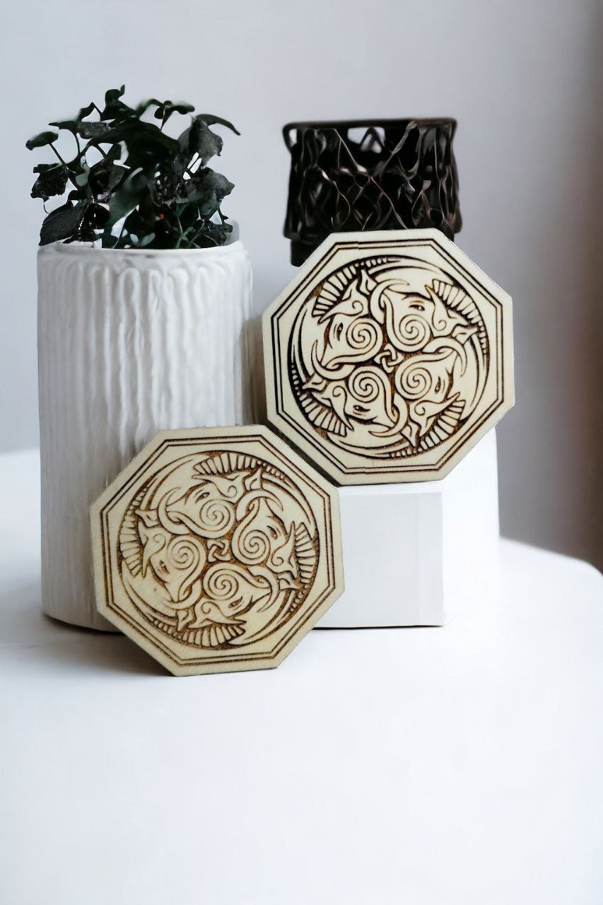 Wild Boar Laser Cut File for Coasters and Wall Art - Viking Svg ...