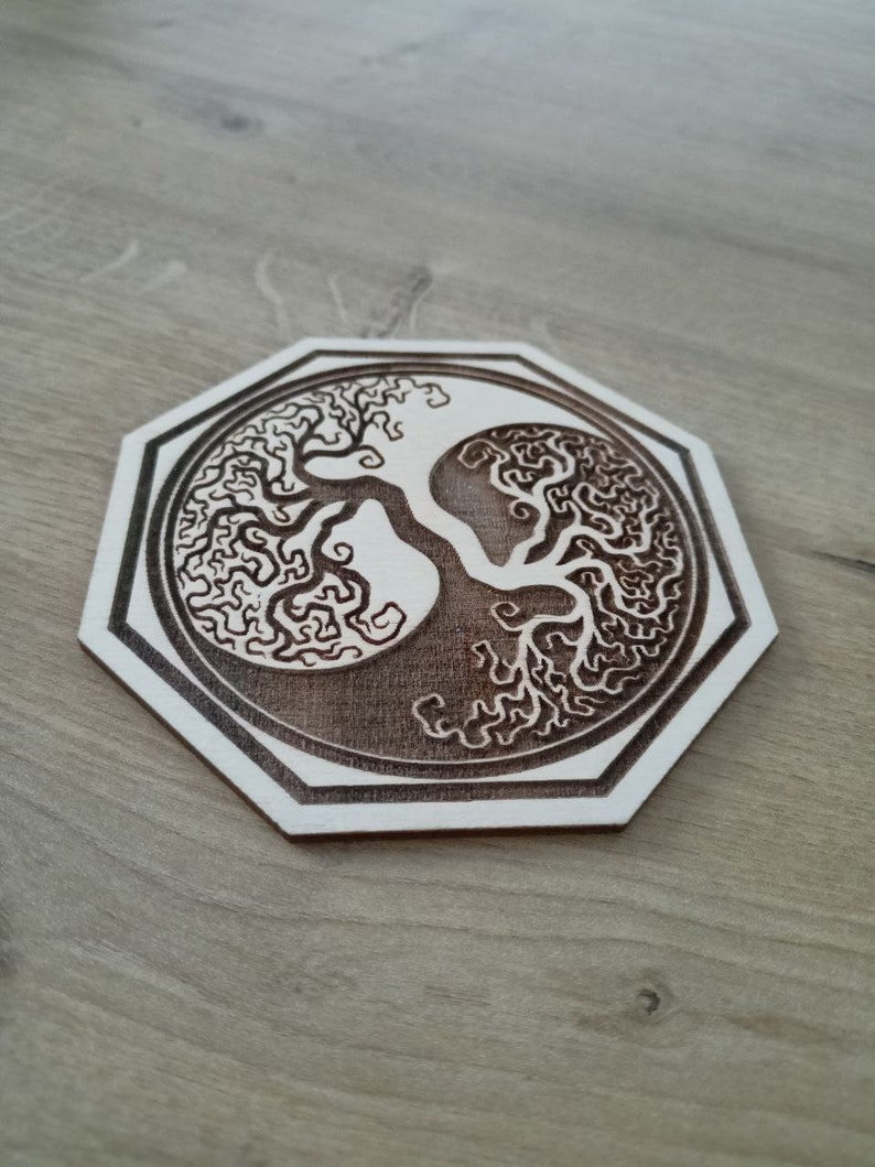 Ying Yang Tree of Life Laser Cut File - Digital Download for Wall ...