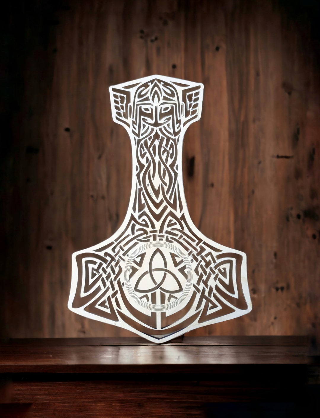Enchanted Mjolnir Magical Thor Hammer Laser Cut File - Etsy