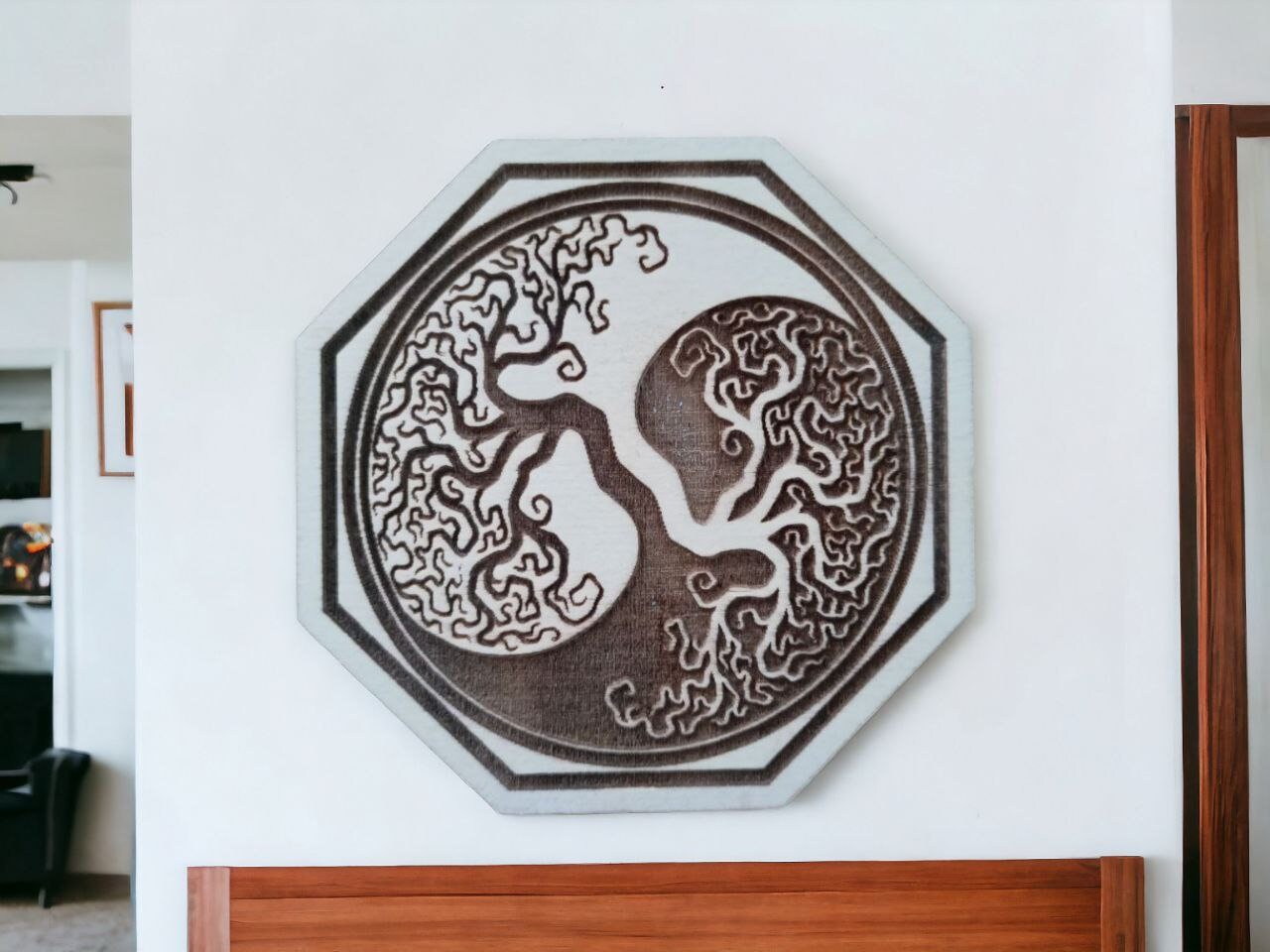 Ying Yang Tree of Life Laser Cut File - Digital Download for Wall ...