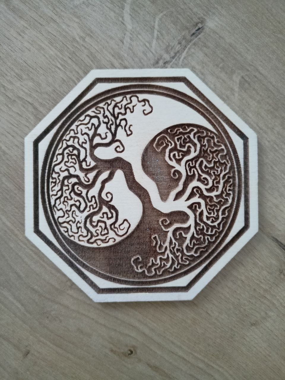 Ying Yang Tree of Life Laser Cut File - Digital Download for Wall ...