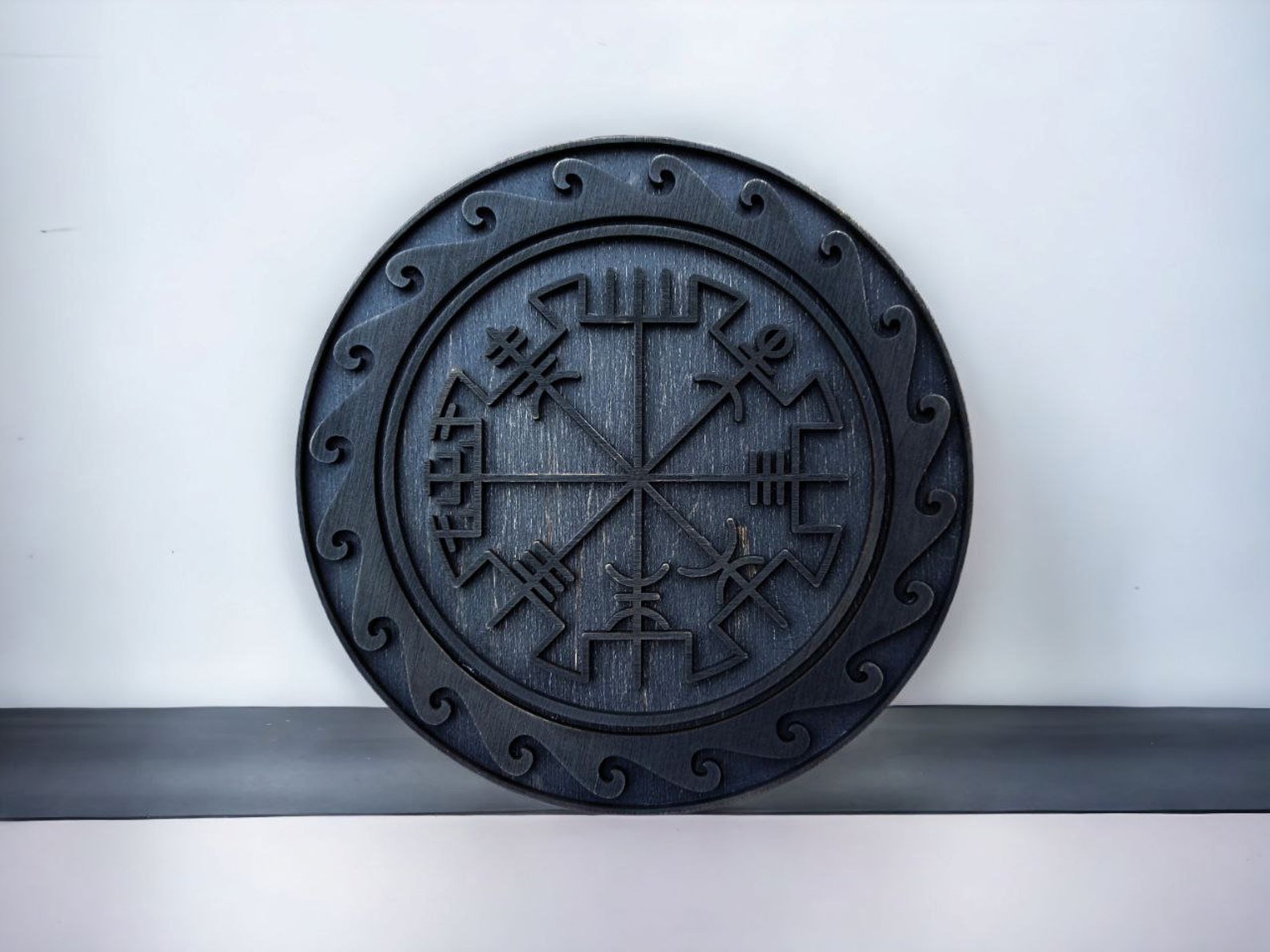 Viking Compass Svg | Engraved Layered Home Art | Laser Cut SVG | Norse ...