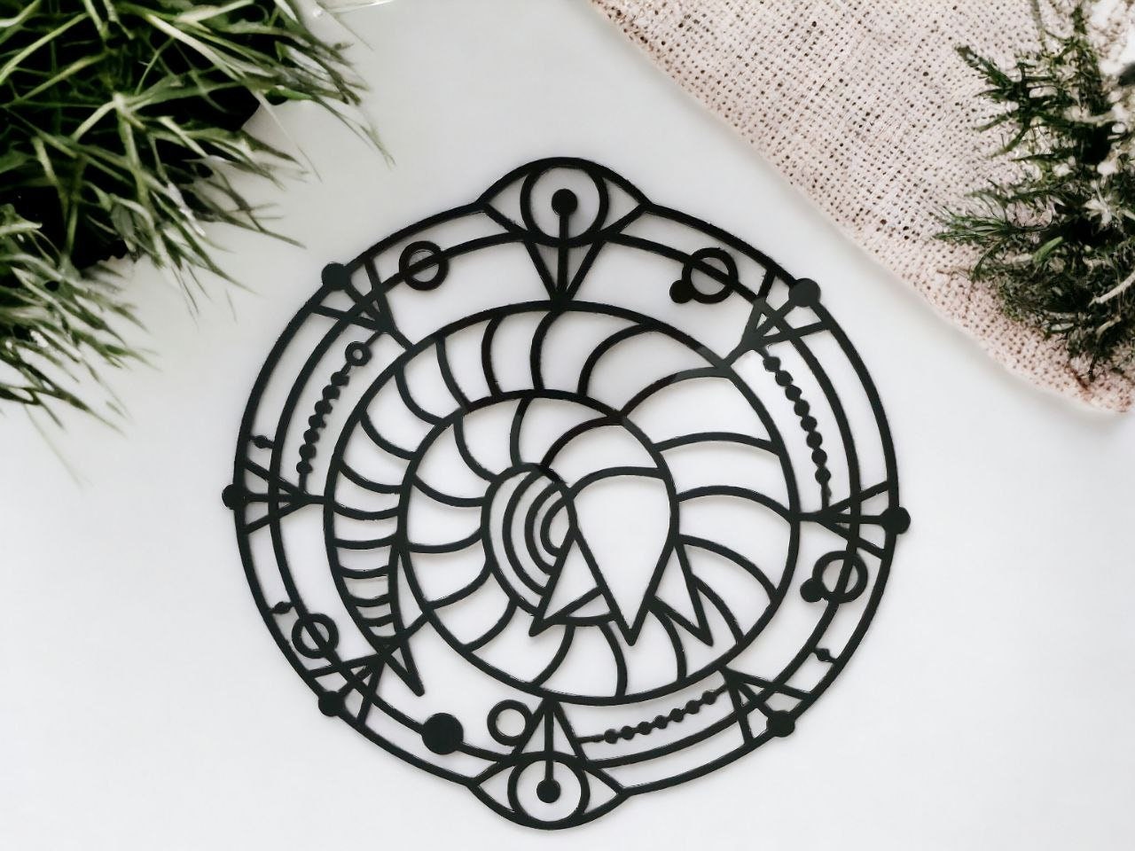 Dune Art Laser Cut File - SVG DIY Home Decor Digital Pattern - Desert ...