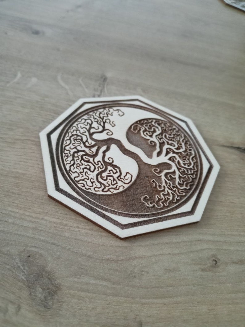 Ying Yang Tree of Life Laser Cut File - Digital Download for Wall ...