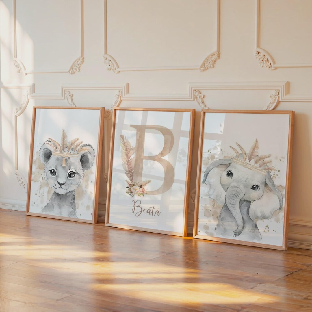 Personalized Wall Posters for Children's Rooms - Personalized Baby Gift ...
