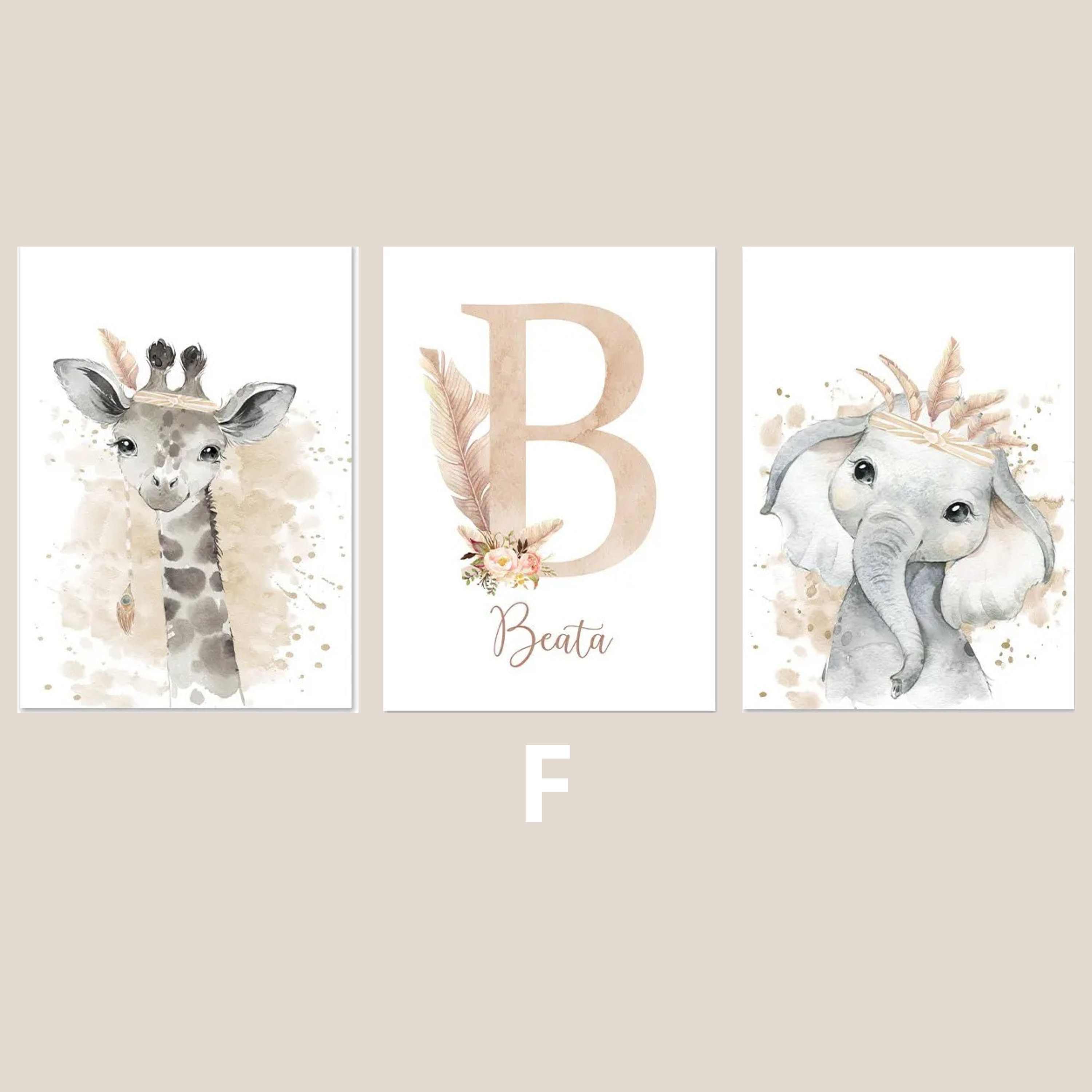 Personalized Wall Posters for Children's Rooms - Personalized Baby Gift ...