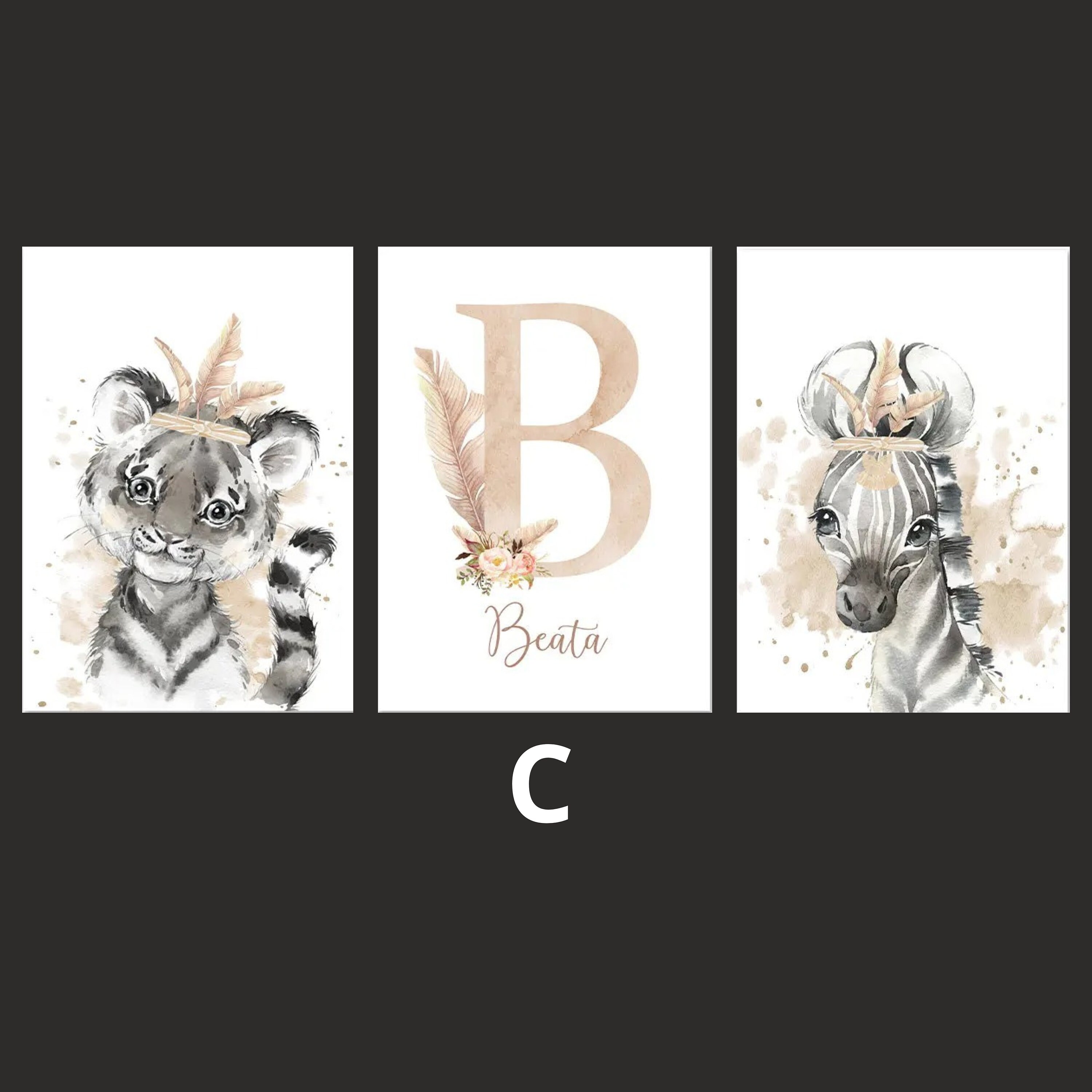 Personalized Wall Posters for Children's Rooms - Personalized Baby Gift ...