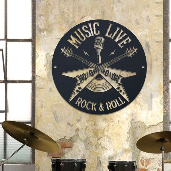Rock and Roll Room Decorations - Etsy