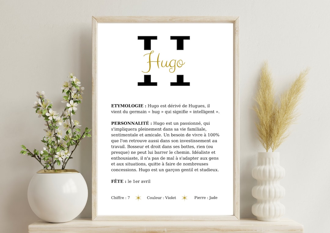 Personalized Etymology Poster of Your First Name - Etsy