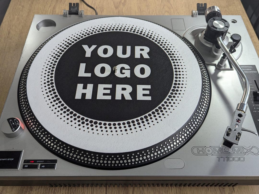 Custom Slipmat Slip Mat Scratch Pad Felt - 12" or 7" LP DJ Vinyl ...