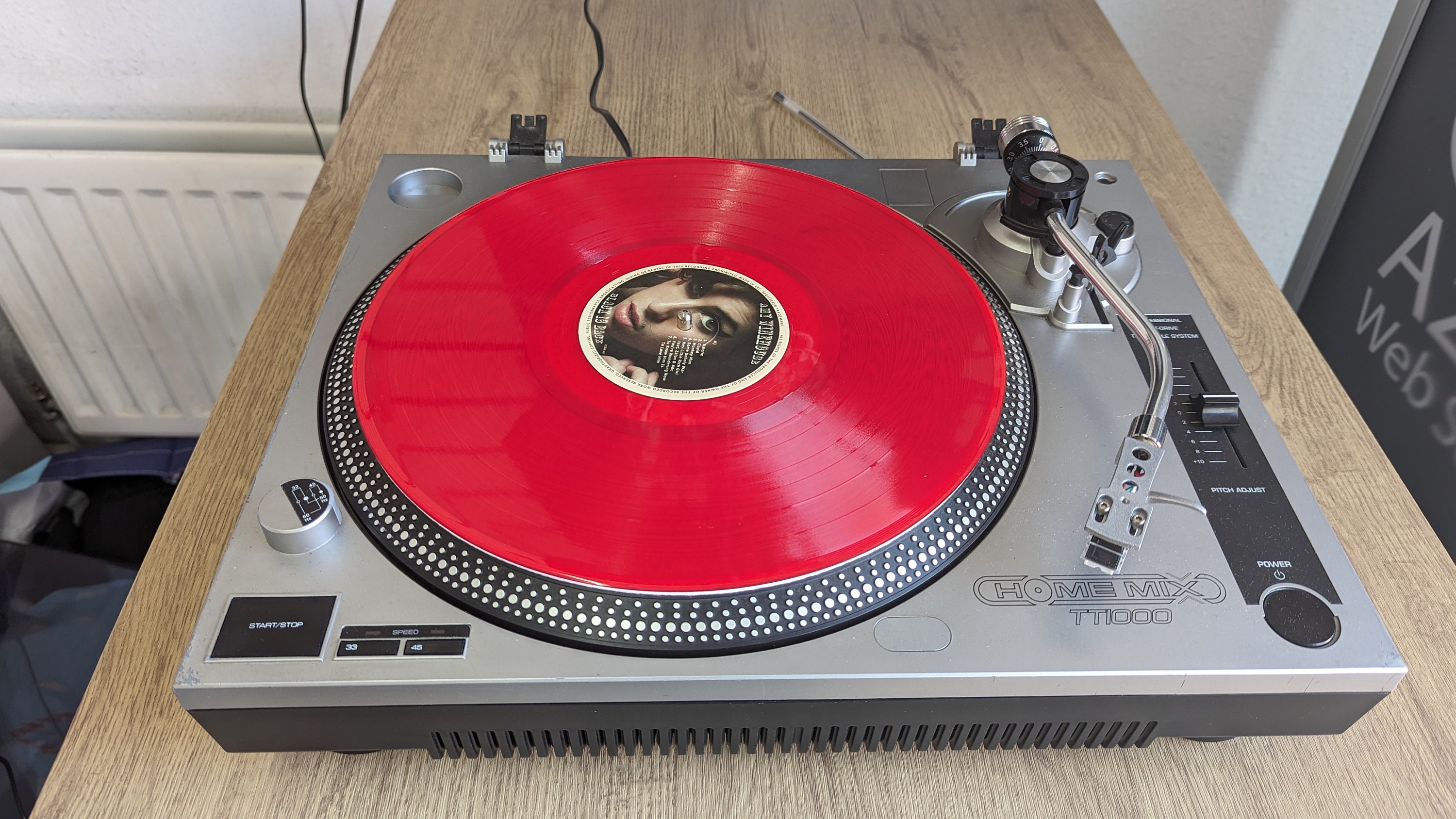 Pure White Felt Slipmat 12-inch LP Vinyl DJ Pro Turntable Slip Mat ...