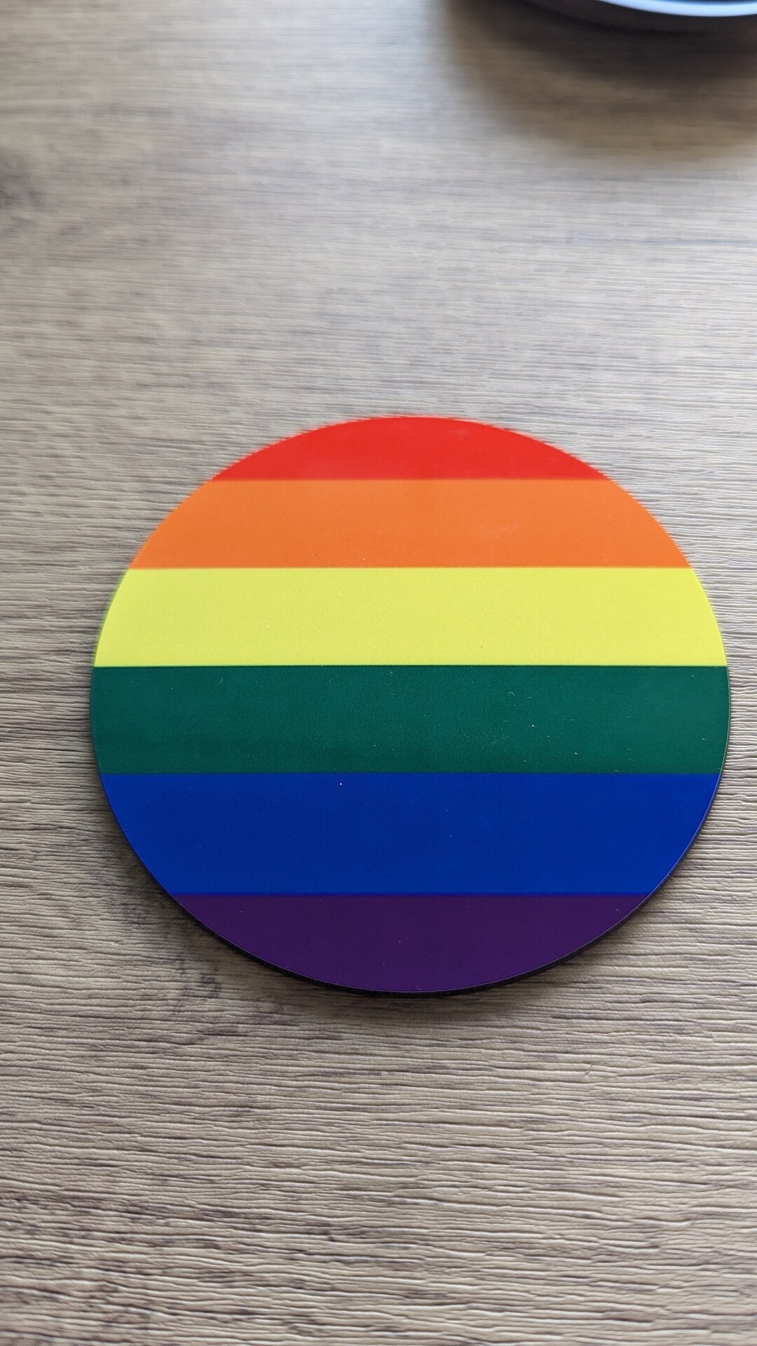Pride Flags Coasters | Rainbow Flag Drinks Coasters - LGBTQI+ Designs ...