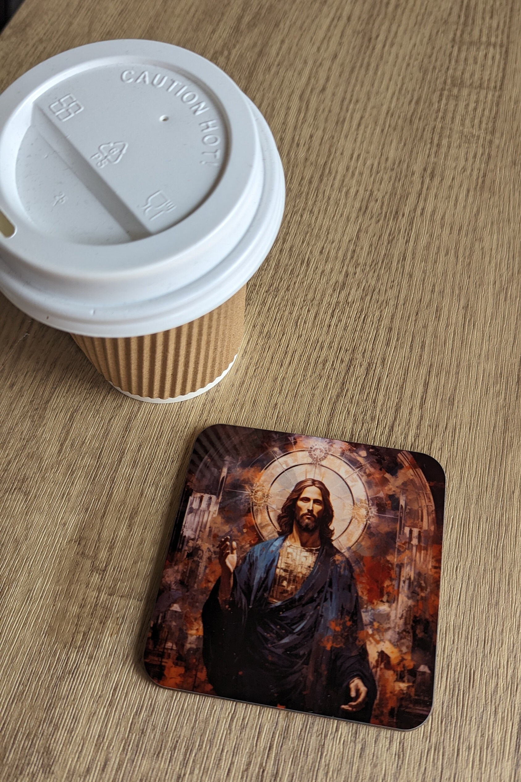 Iconic Jesus Set of 4 Oil Painted Modern Interpretations of - Etsy