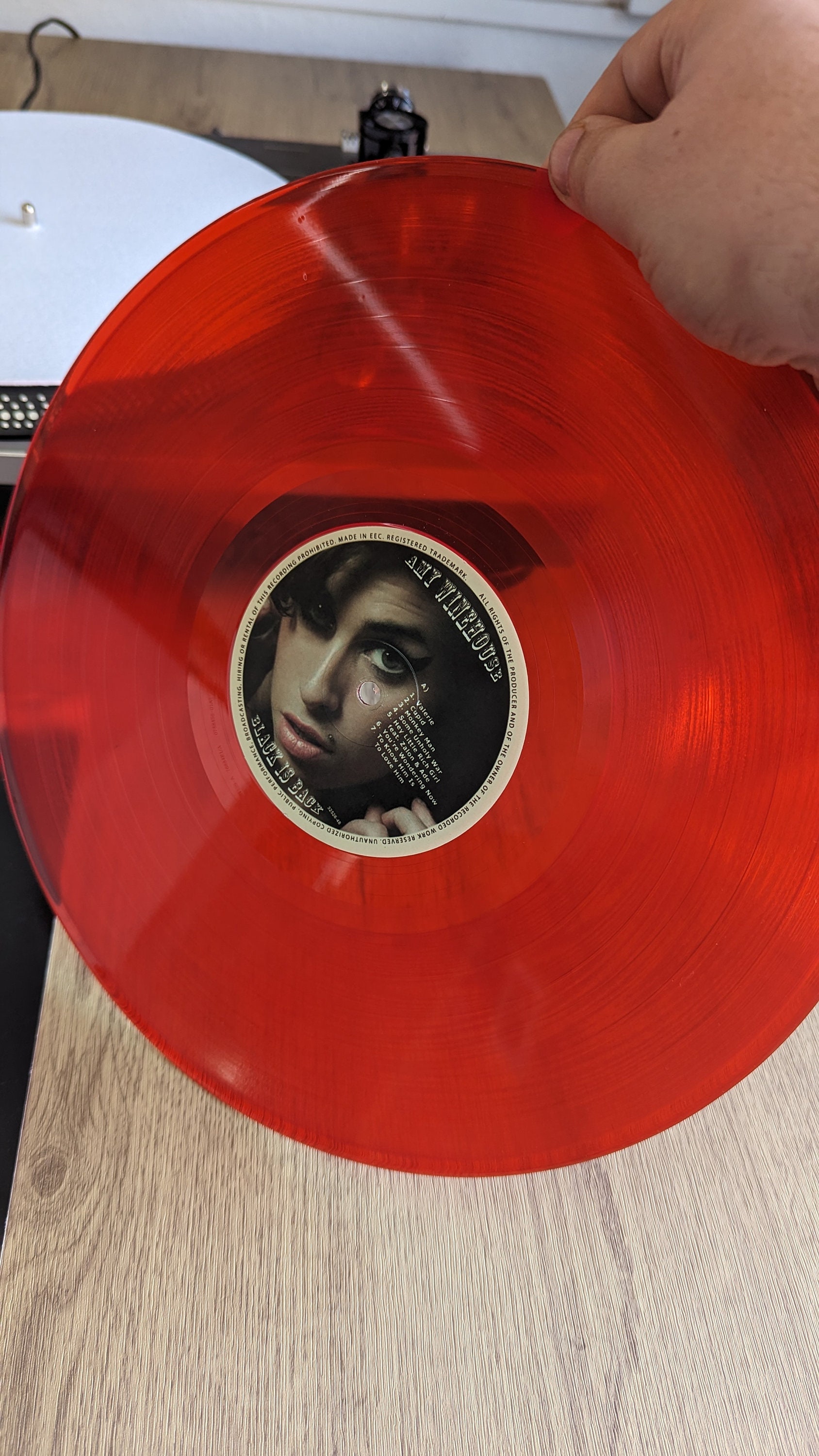 Pure White Felt Slipmat 12-inch LP Vinyl DJ Pro Turntable Slip Mat Record Player Technics 1210 ...