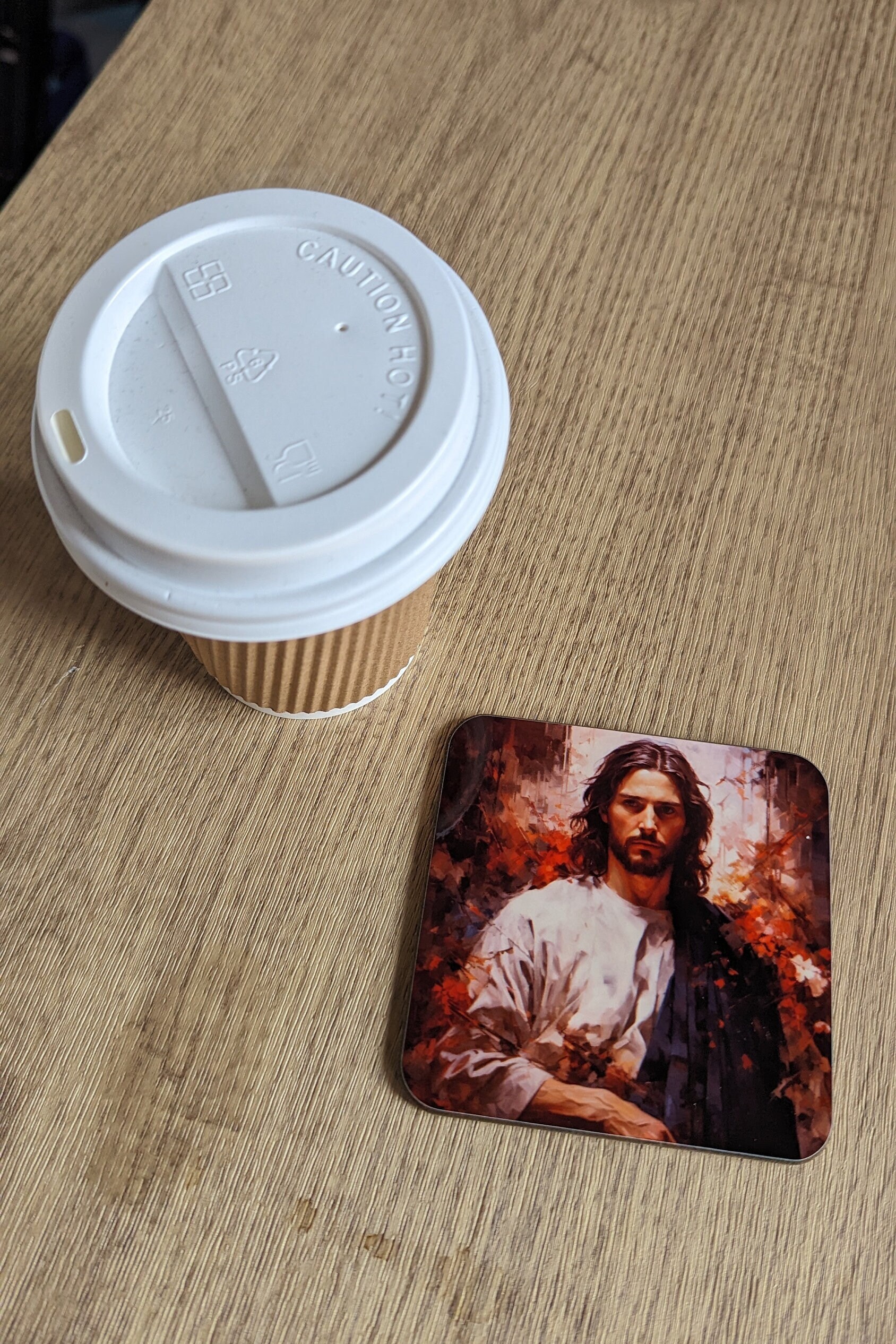 Iconic Jesus Set of 4 Oil Painted Modern Interpretations of - Etsy