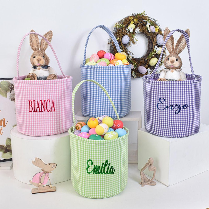 Easter Bunny Basket - Etsy