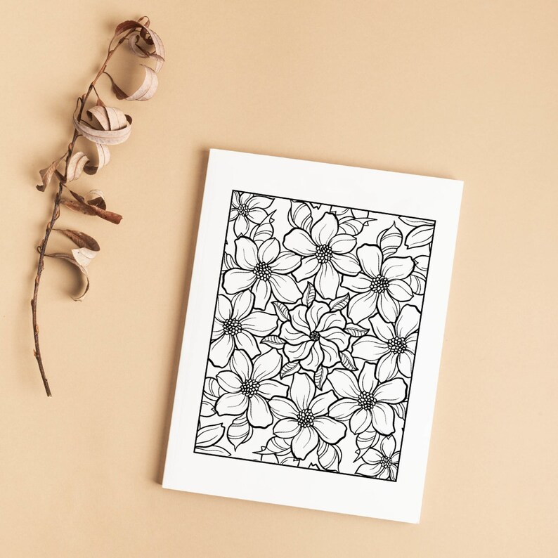 Mindfulness Mantras Coloring Pages | Floral Mandalas | for Adults and ...