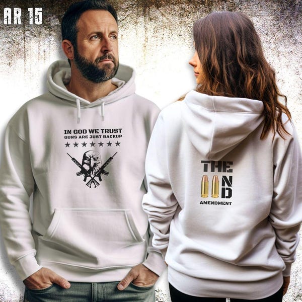 In Glock We Trust Hoodie - Etsy