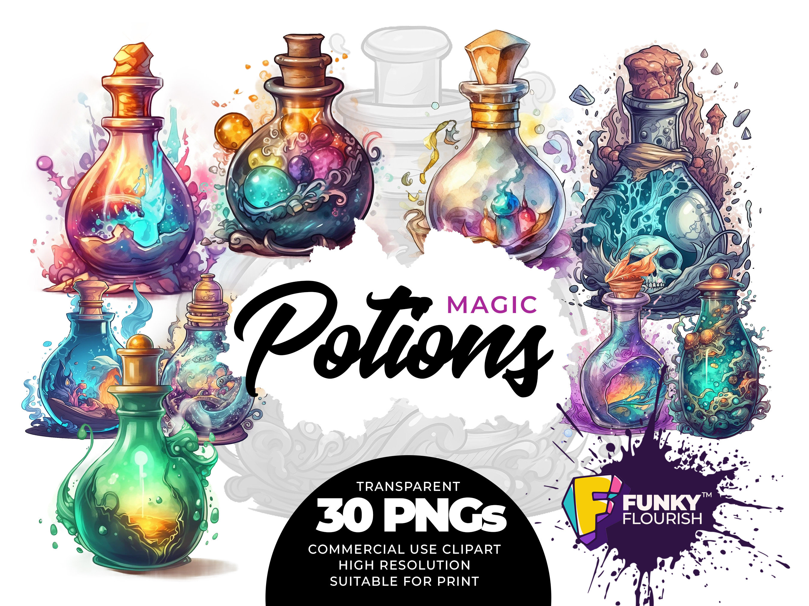 Good Witch Potion Clip Art