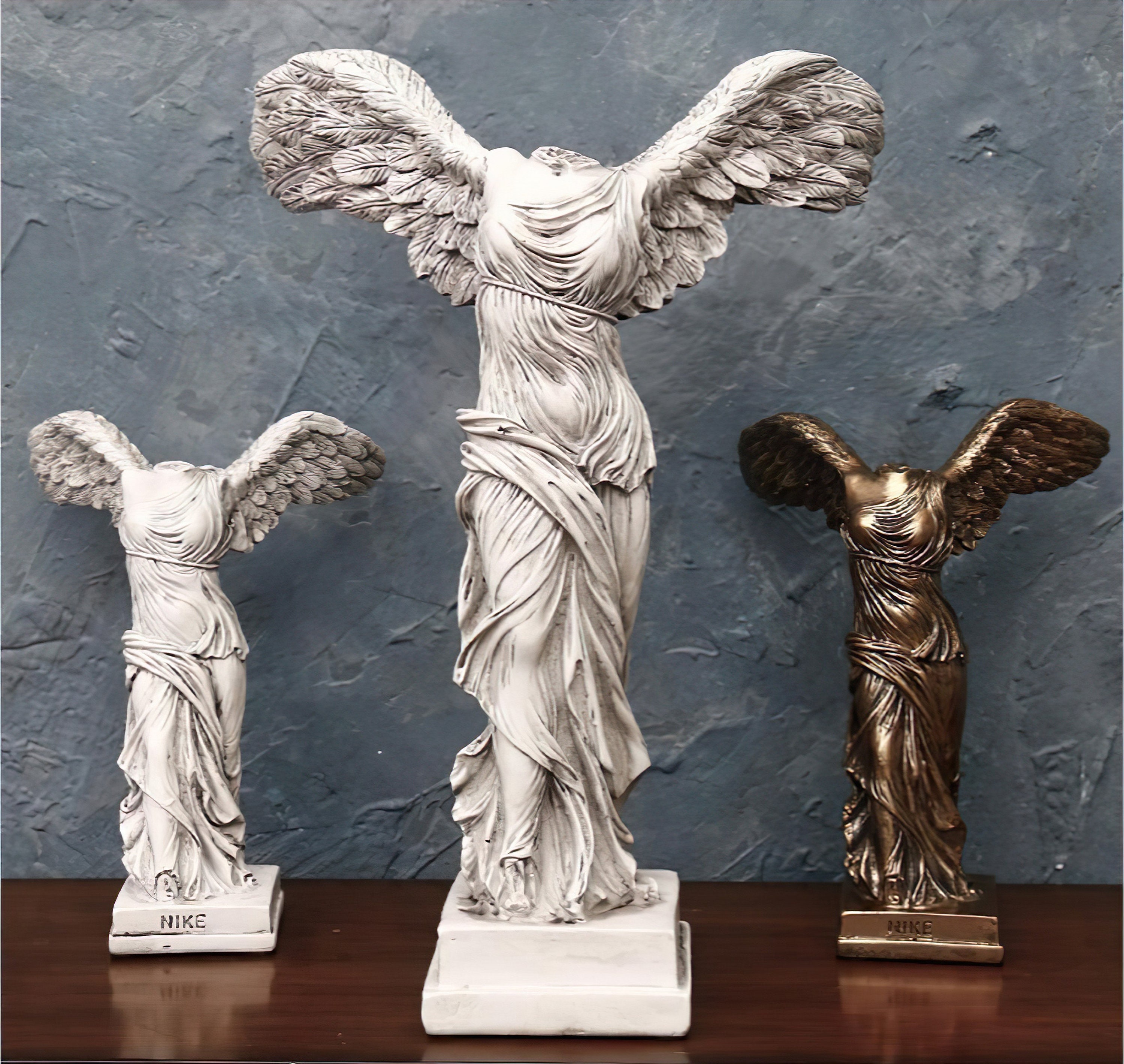 Winged Victory of Samothrace Statue, Greek Goddess Statue, Victory ...