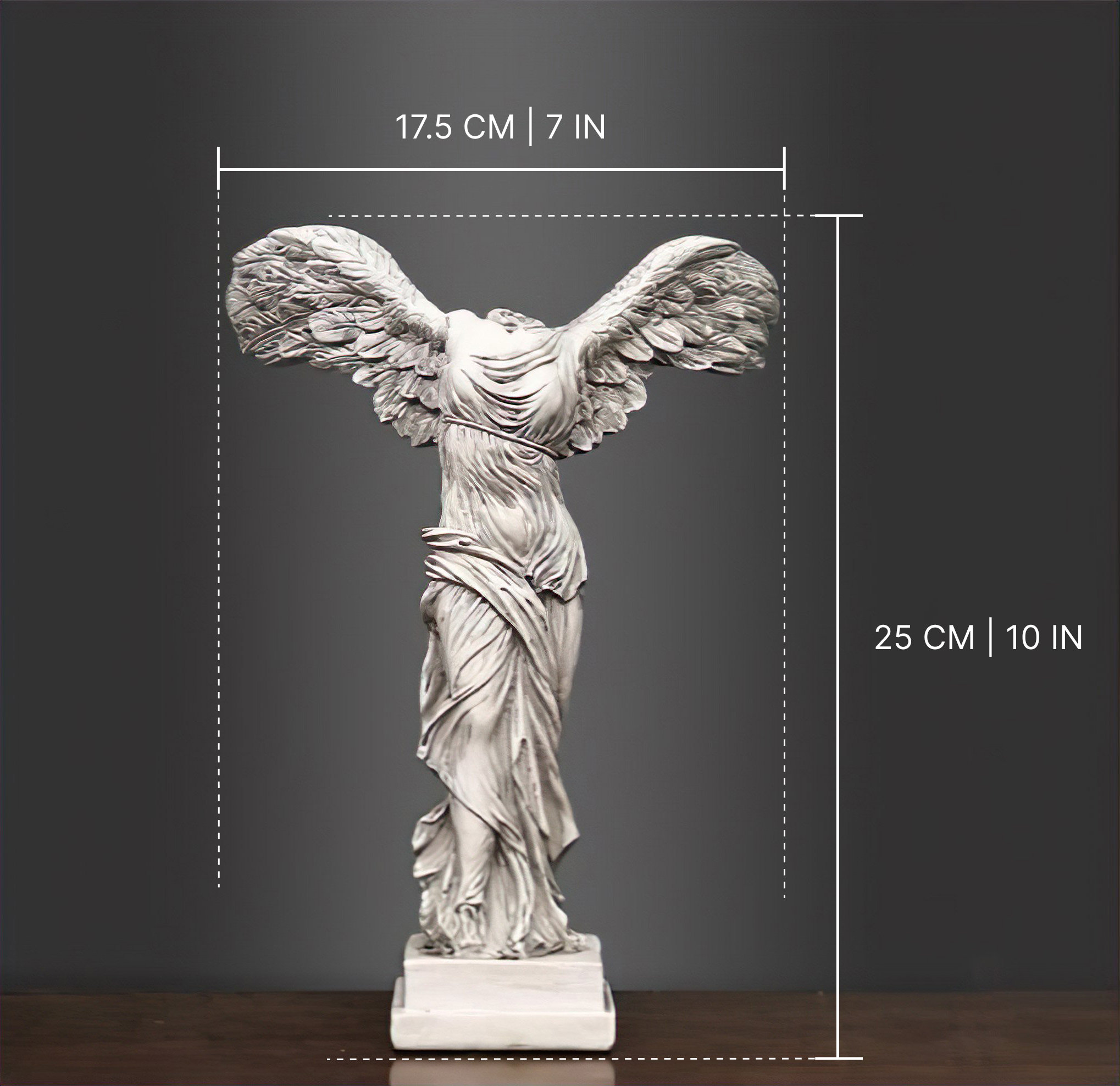 Winged Victory of Samothrace Statue, Greek Goddess Statue, Victory ...