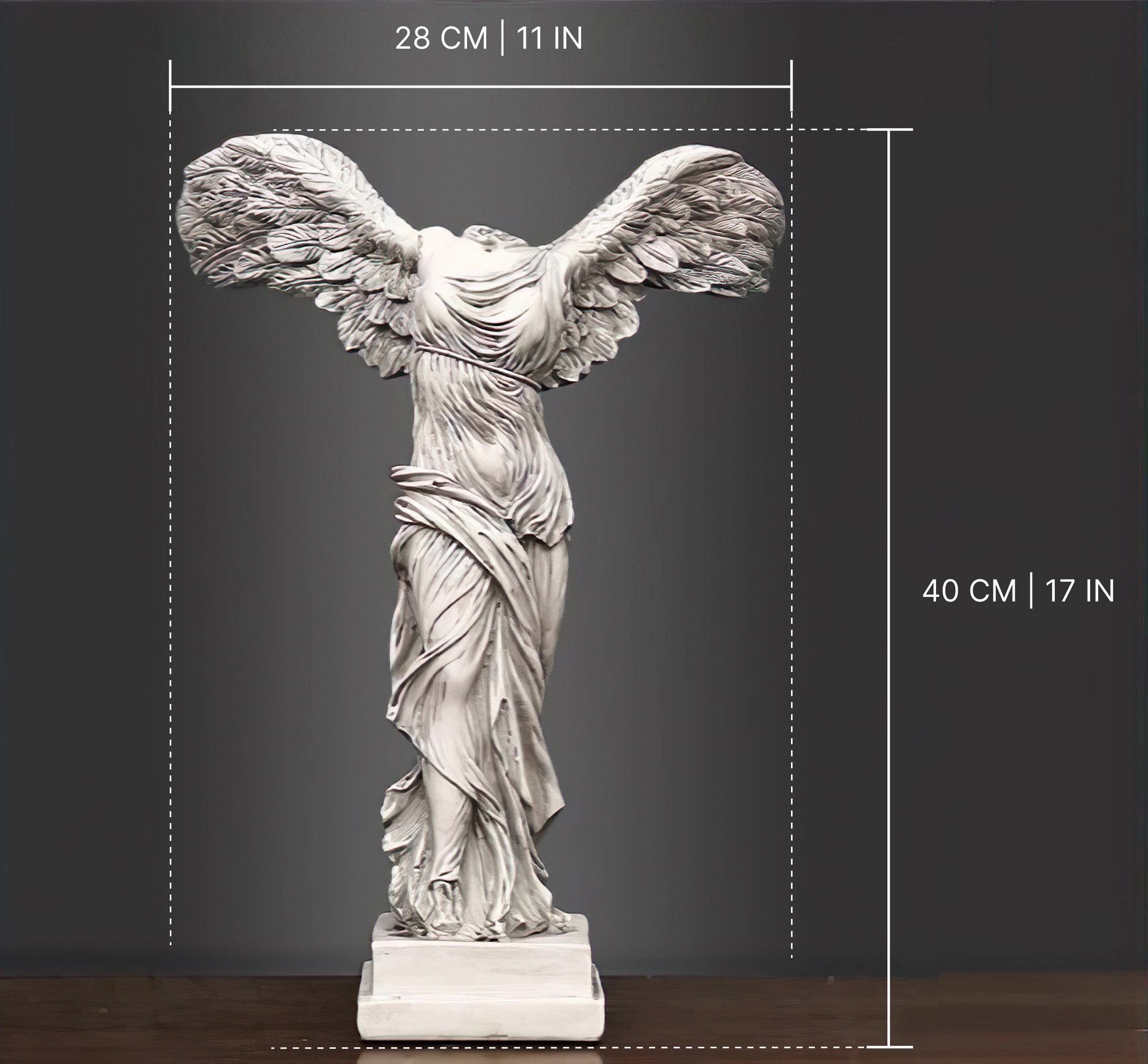 Winged Victory of Samothrace Statue, Greek Goddess Statue, Victory ...