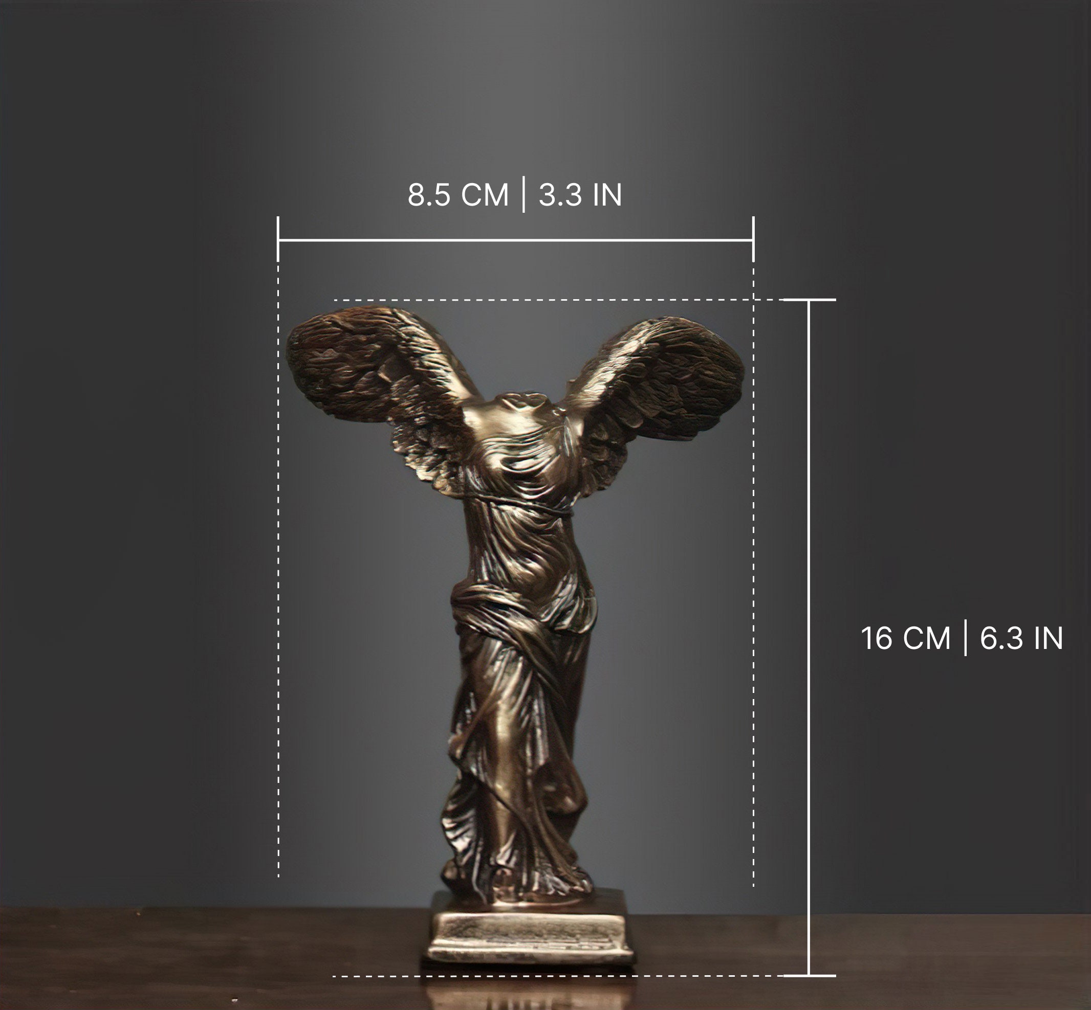 Winged Victory of Samothrace Statue, Greek Goddess Statue, Victory ...