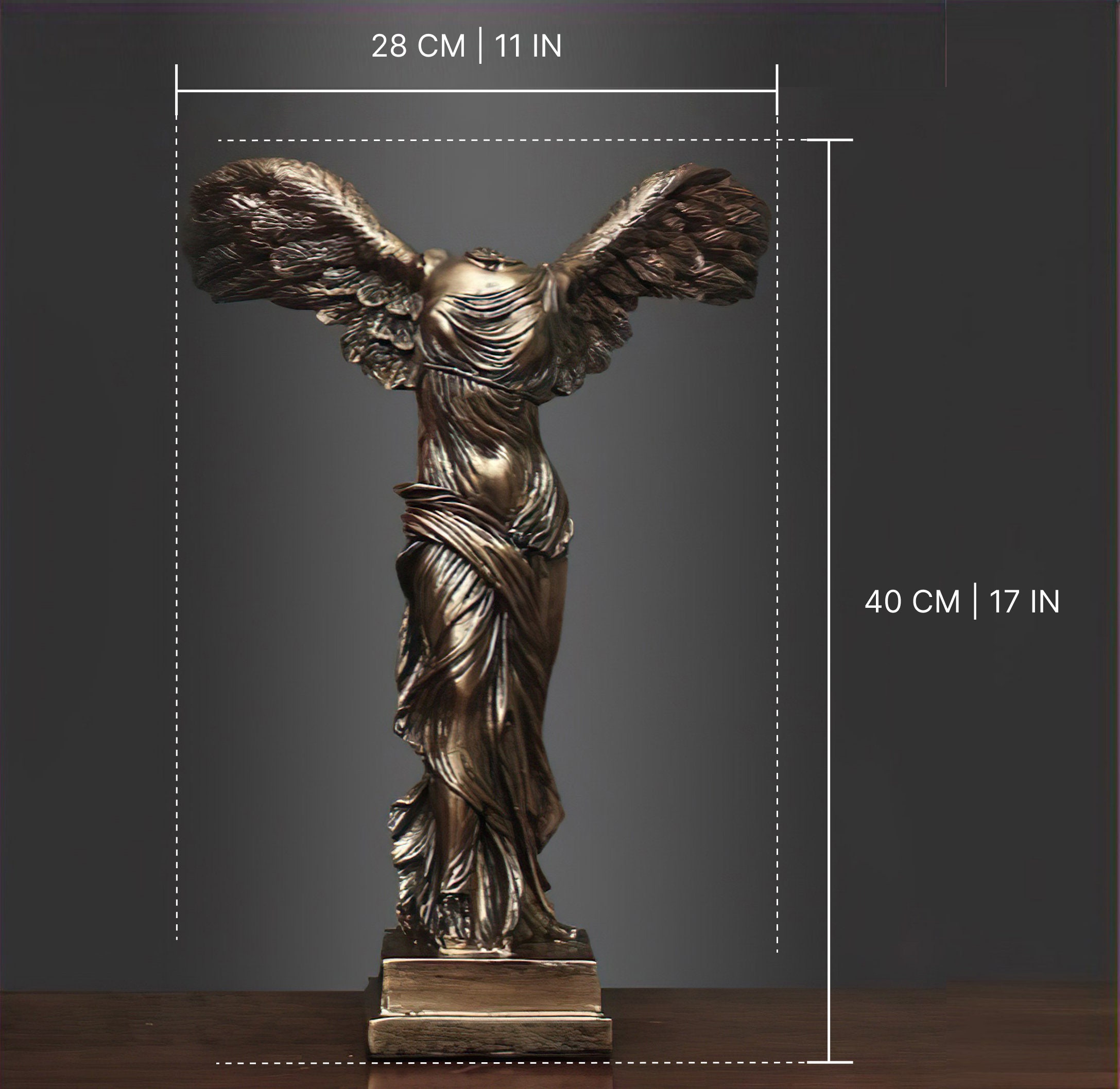 Winged Victory of Samothrace Statue, Greek Goddess Statue, Victory ...