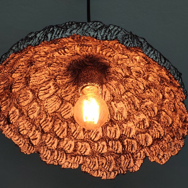 Paper Mache Lamp] - Etsy