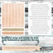 Printable Footnote Scripts & Washi Strips Sticker Kit Desert Theme ...