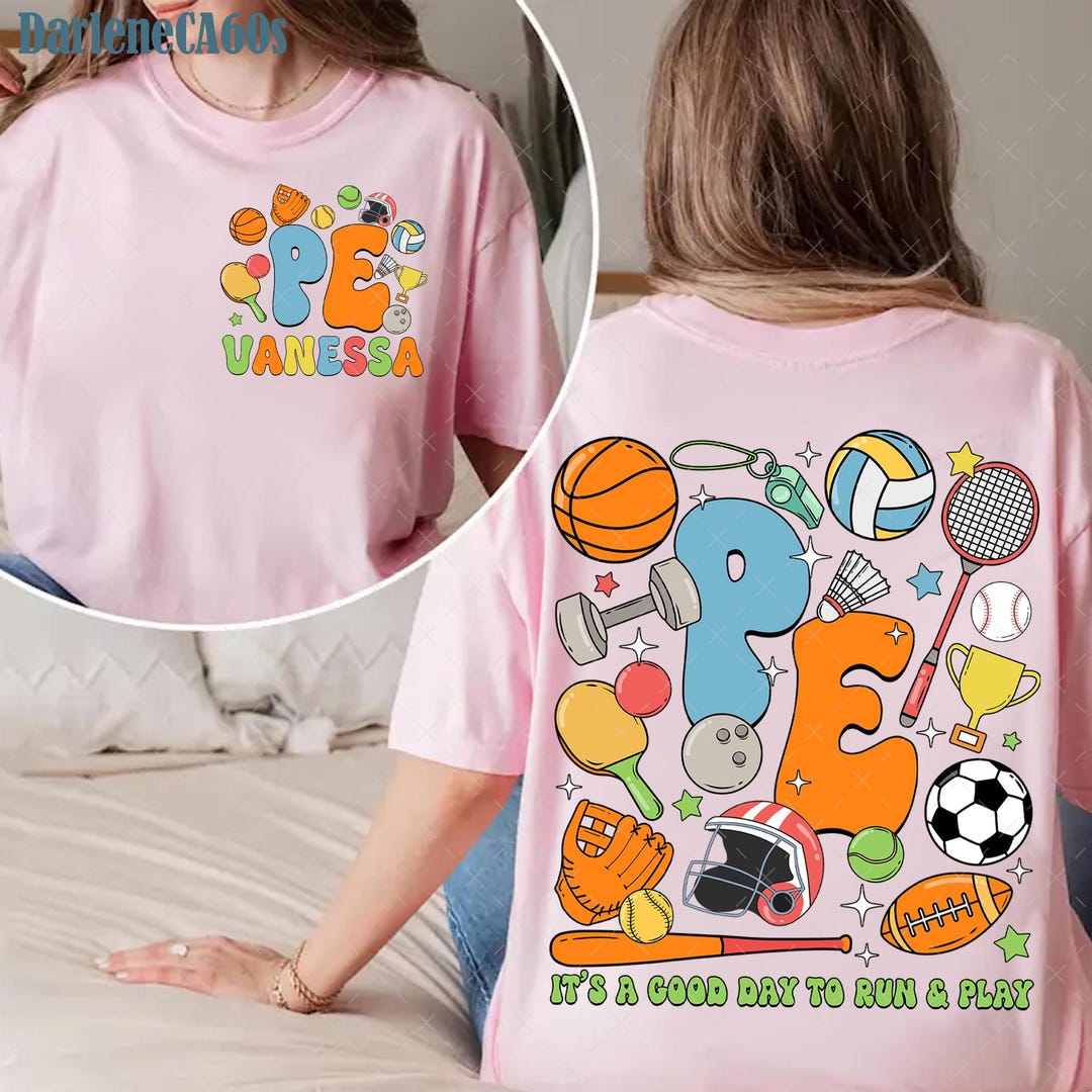 Custom PE Teacher Png, Physical Education Teacher Png, PE Teacher Gift ...