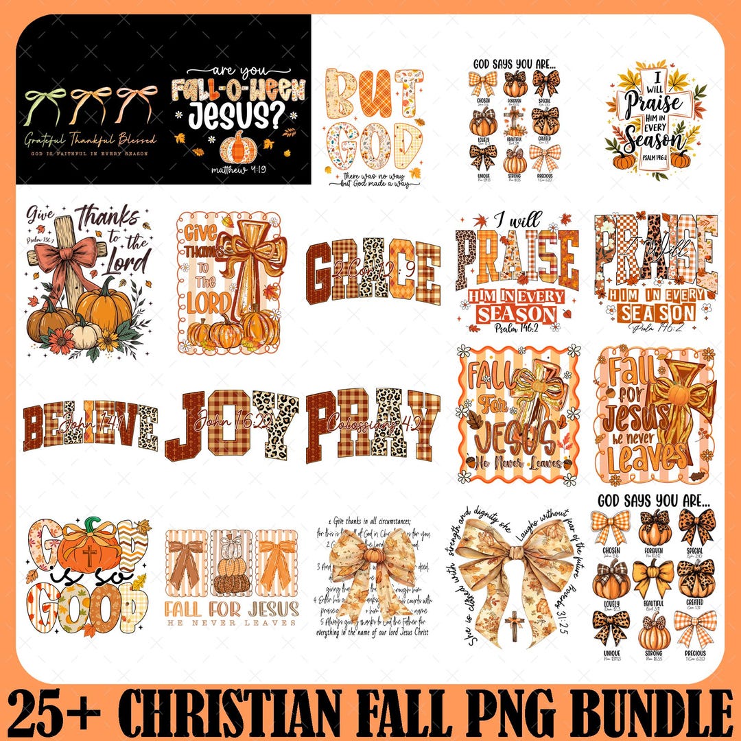 25+ Fall Christian Cross Png, Floral Fall Pumpkin Png, Bible Verse Png ...